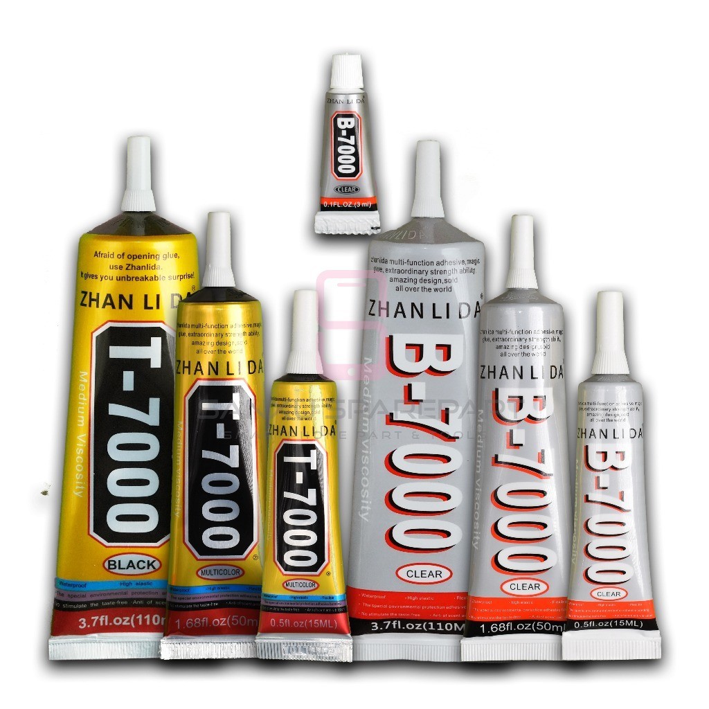 Jual LEM LCD TOUCHSCREEN HITAM & BENING LEM PEREKAT T-7000 B-7000 LEM SERBAGUNA | Shopee Indonesia