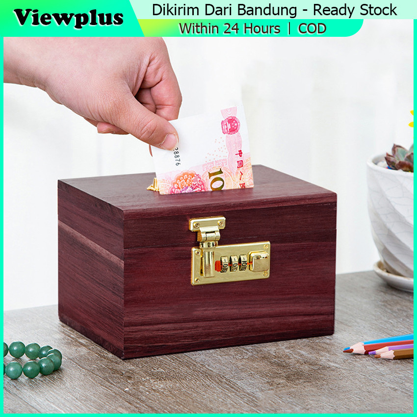 Jual Kotak Amal Besar Kayu Kotak infaq Uang Masjid Celengan Dengan ...