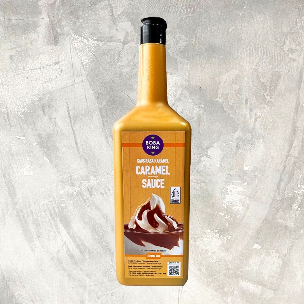 Jual Caramel Sauce Boba King Saus Karamel Premium | Shopee Indonesia