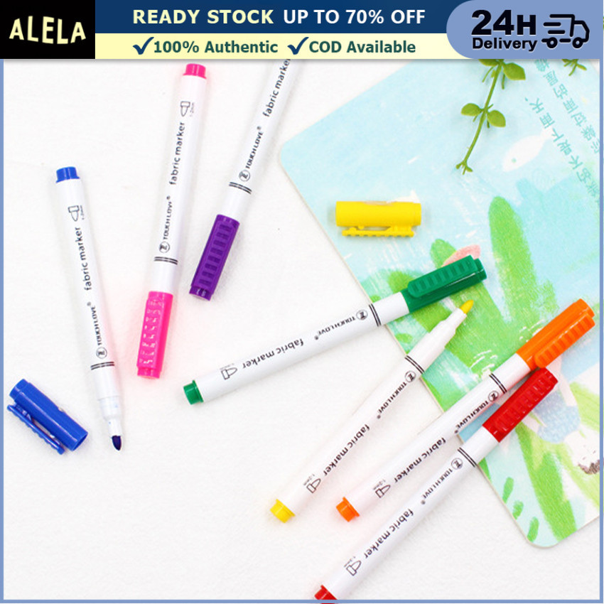 Jual Spidol Penanda Kain Permanen Decor Textile Fabric Shirt Marker Pen ...