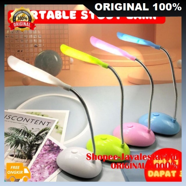 Jual BELI 1 DAPAT 3 Portable Study Lamp Lampu Meja Belajar Led 100% ...