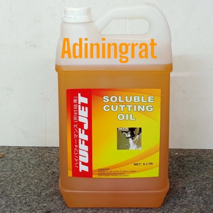 Jual Tuffjet Cutting Oil 5 liter - Oli Bromus - Cairan Bubut - Oli ...