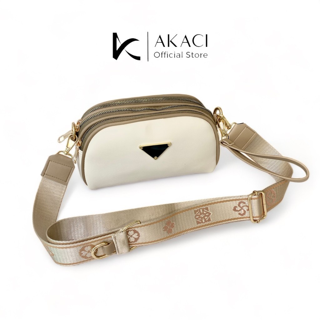 Jual Akaci - MARVEL Tas selempang bahu 09-8256 Bahan MS Halus 3 Ruang ...