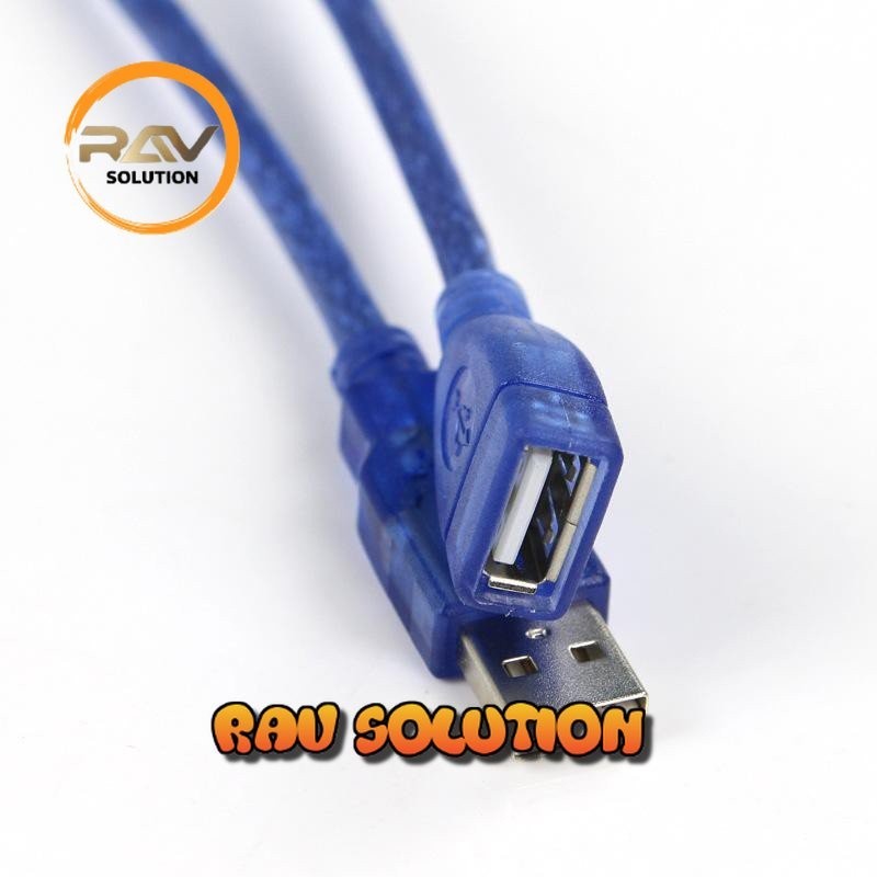 Jual KABEL USB MALE FEMALE 5M / PERPANJANGAN USB / USB EXTENDER ...