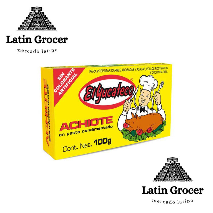 Jual El Yucateco Achiote/Annatto Paste 100g Al Pastor Adobo Marinade ...