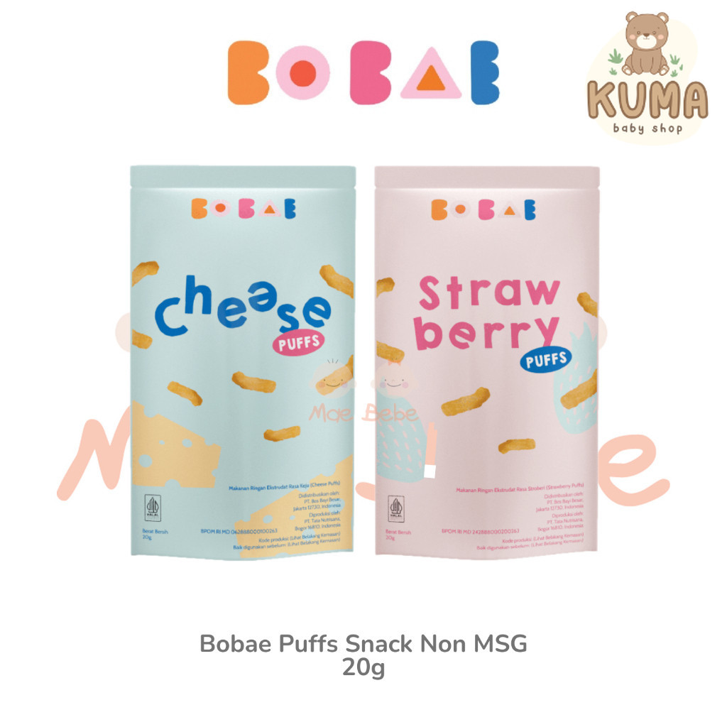 Jual Bobae Puffs Snack Cemilan Anak Tanpa MSG 20g | Shopee Indonesia