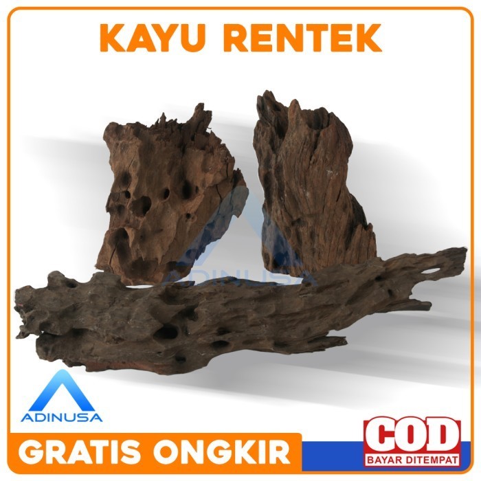 Jual KAYU RENTEK HIASAN AQUARIUM PADUAN TANAMAN AIR AQUASCAPE HARDSCAPE ...