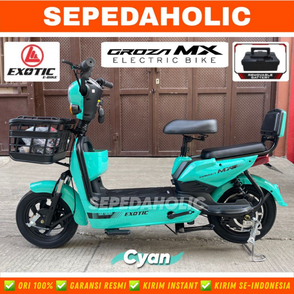 Jual Sepeda Listrik EXOTIC GROZA MX / X3.5 / X 3.5 / COOLTECH SE 500 ...