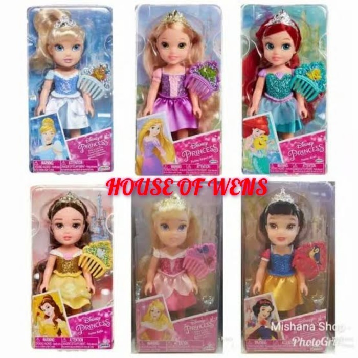 Jual PRINCESS AURORA PETITE DOLL ORIGINAL JAKKS - BONEKA ORIGINAL ...