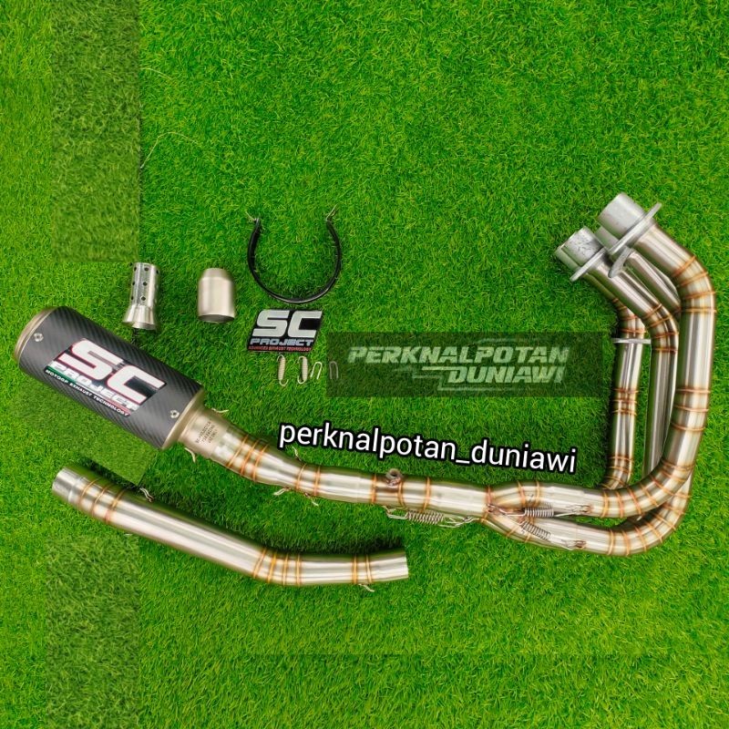 Jual KNALPOT RACING ZX25R SC PROJECT CR-T CARBON FULL SYSTEM | Shopee Indonesia