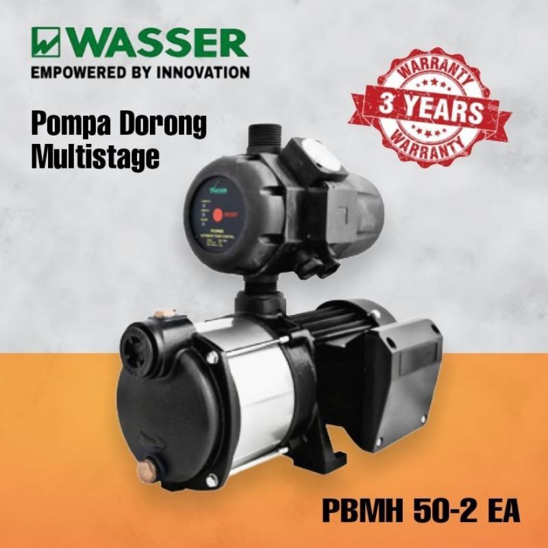 Jual Pompa Booster Multistage WASSER PBMH 50-2 EA Pompa Dorong ...