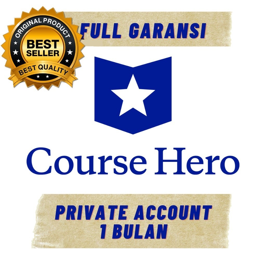 Jual COURSE HERO AKUUN 1 BULAN | COURSEHERO ACC AKUUN COURSEHERO COURSE HERO | Shopee Indonesia