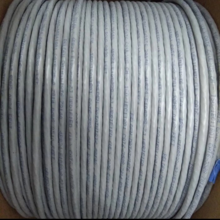 Jual Kabel UTP Belden 7814A CAT6 CAT6E Meteran Siap Pakai | Shopee ...