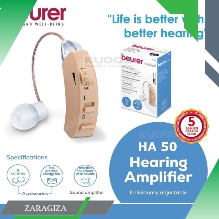 Jual beurer HA50 Alat Bantu Dengar Hearing Aid HA 50 - HA50 - zaragiza | Shopee Indonesia