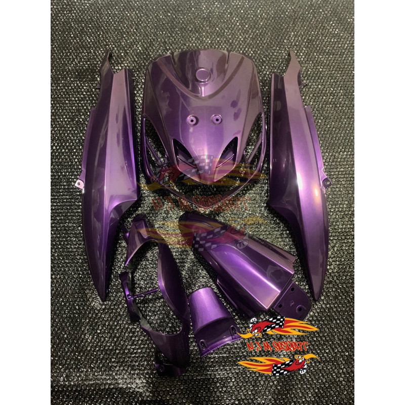 Jual Cover Full Body Halus Yamaha Mio Smile Warna Ungu Candy | Shopee ...