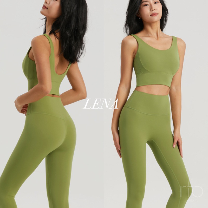Jual Lena Lycra Fixed Sports Bra & Legging | Shopee Indonesia