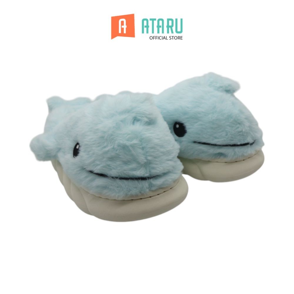 Jual Ataru Fashion Ukuran 40/41 Sandal Rumah Dolphin - Biru woman home ...