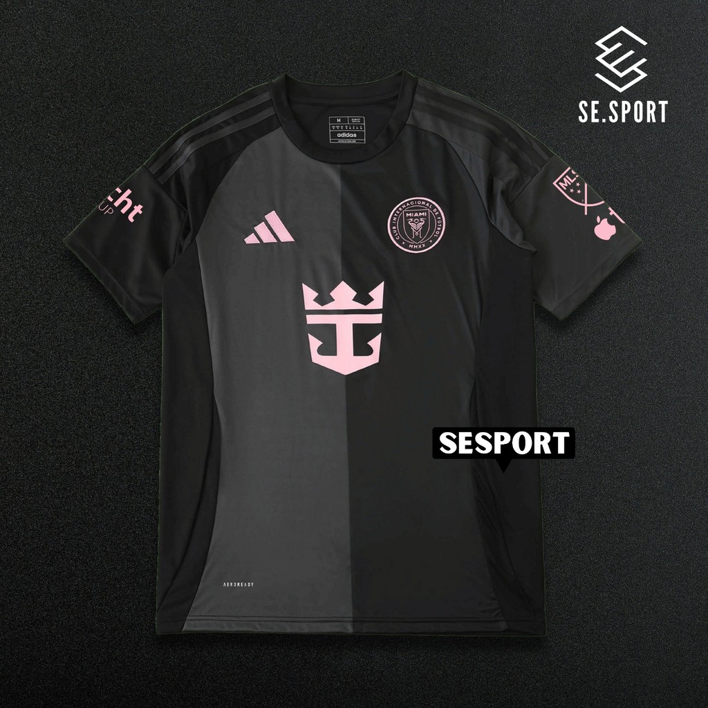 Jual ( FANS VERSION ) Jersey Inter Miami Away 2025 2026 Baju Bola ...