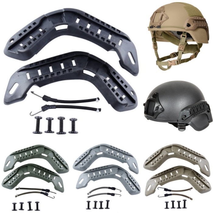 Jual Opscore Rep Arc Helmet Guide Rail Rel Samping Helm Tactical MICH ...