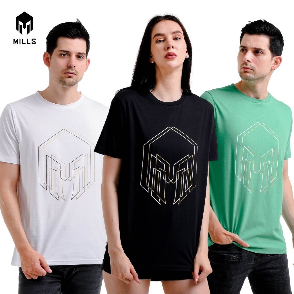Jual MILLS Kaos Oblong KatunCotton T-Shirt Sparta 29026 | Shopee Indonesia