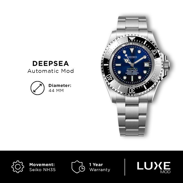 Jual Seiko Deep Sea James Cameron Mod NH35 | Shopee Indonesia
