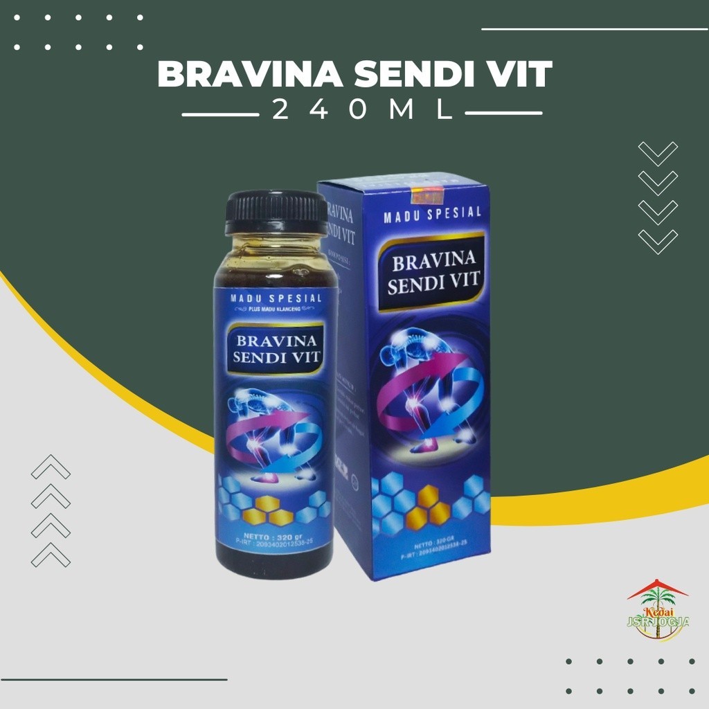 Jual Madu Bravina Sendi Vit 240 ML | Shopee Indonesia