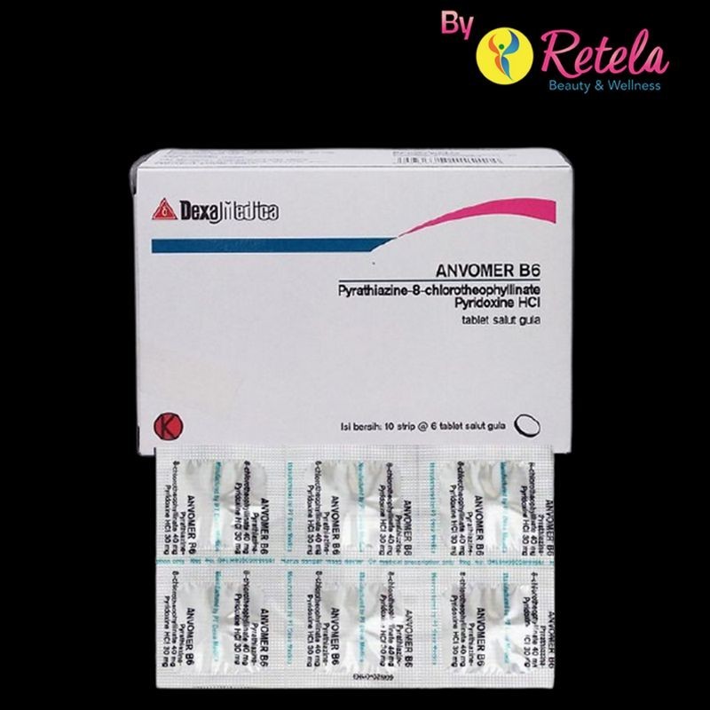 Jual ANVOMER B6 1 STRIP 6 TABLET | Shopee Indonesia