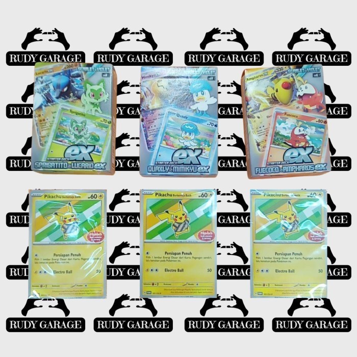 Jual Kartu TCG Pokemon Stater Deck (100% Originall) | Shopee Indonesia