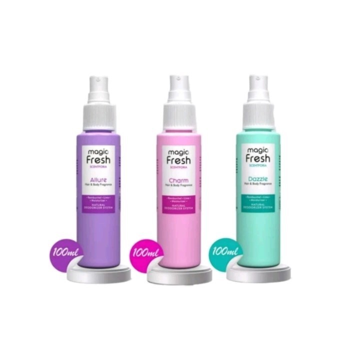 Jual INAURA Magia Fresh Scentforia, 100 ml - Parfum rambut dan tubuh ...
