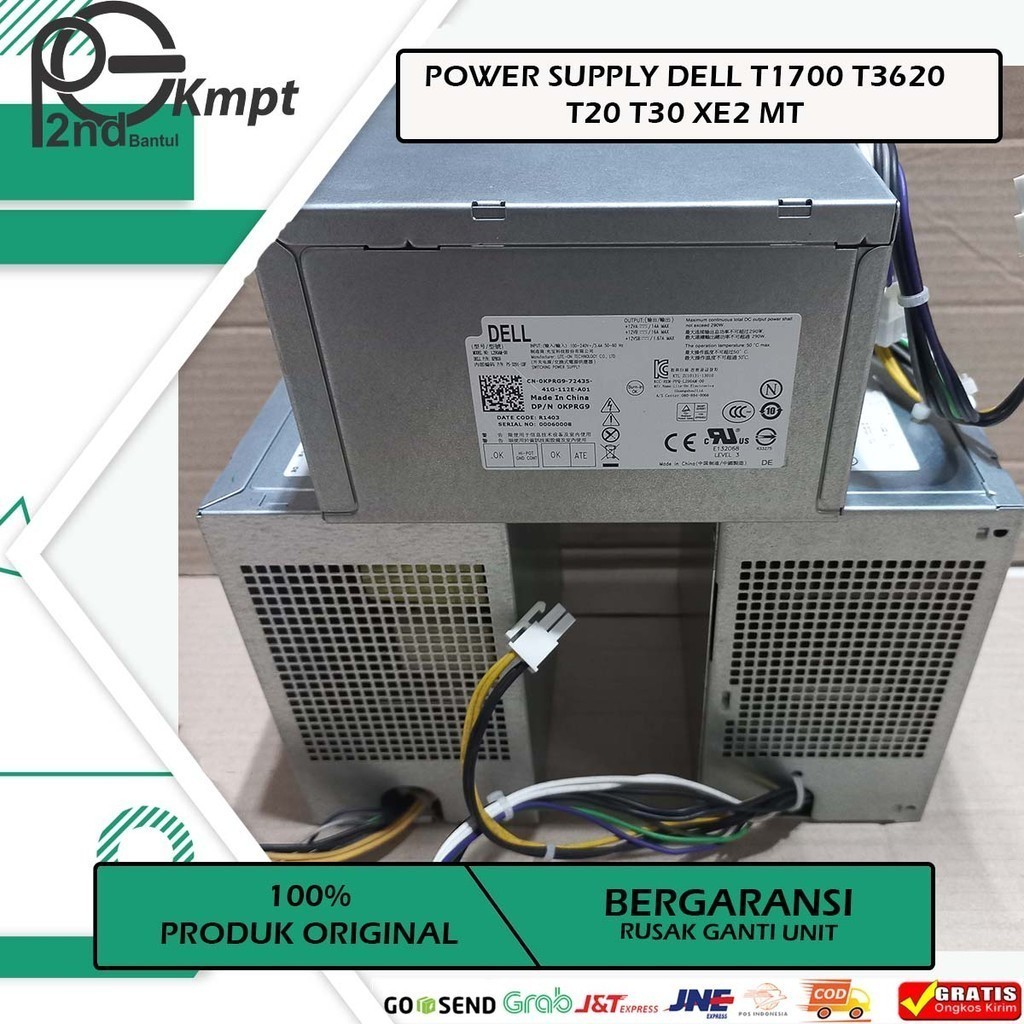 Jual Power Supply PSU Dell T1700 T3620 T20 T30 XE2 MT / Tower 8Pin ...