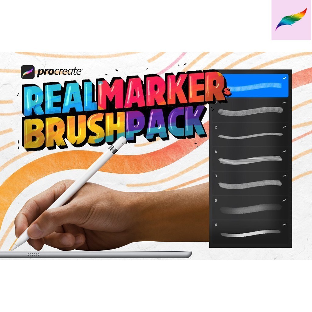 Jual Brush Procreate - Copic Markers Set Drawing Brushes | Shopee Indonesia