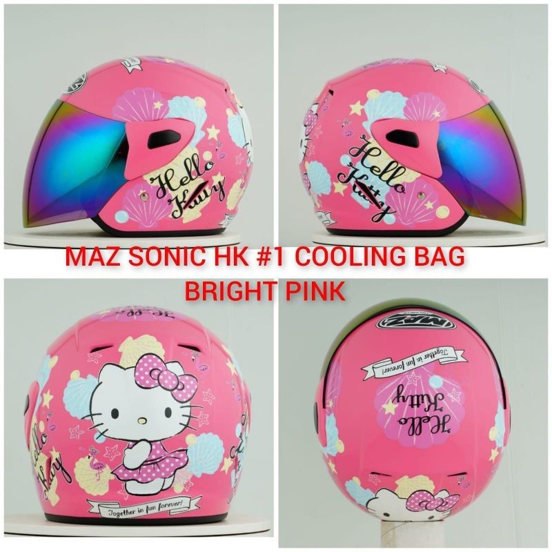 Jual Helm Maz Sonic Hello Kitty SERI#1 Original 100% Sni Dewasa ...