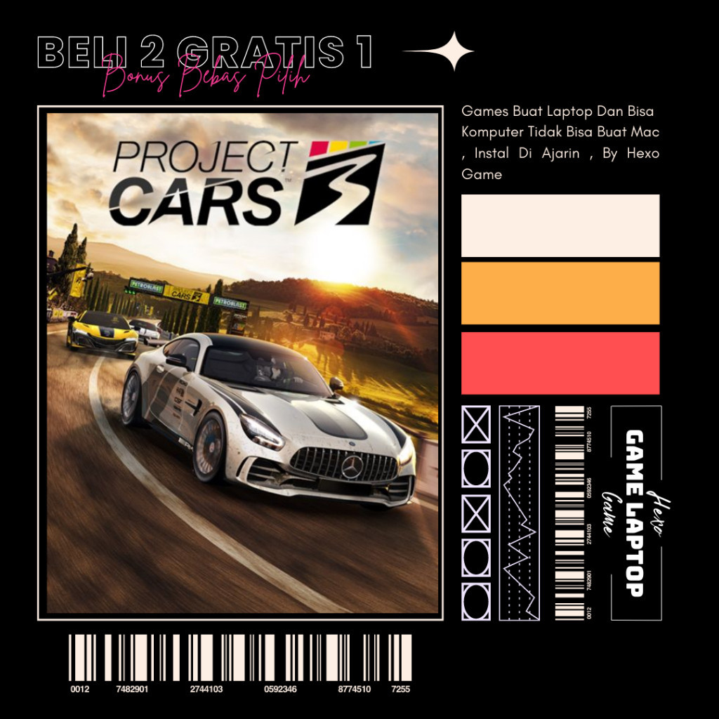 Jual PROJECT CARS 3 - GAME PC - GAME LAPTOP - LINK DOWNLOAD - GAME PC ...