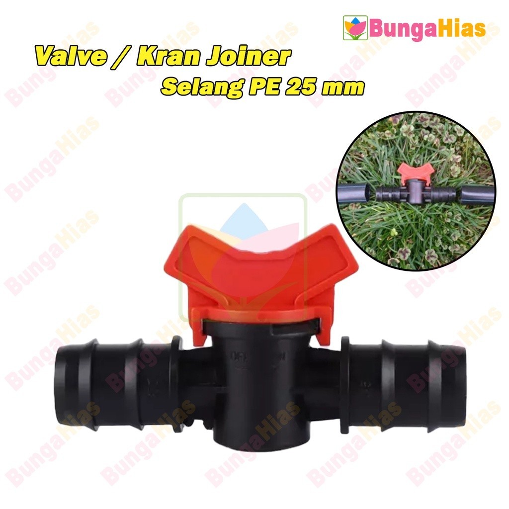 Jual Valve Selang PE 25 mm ( 3/4 Inch Selang Trilliun Milliard ) Stop ...