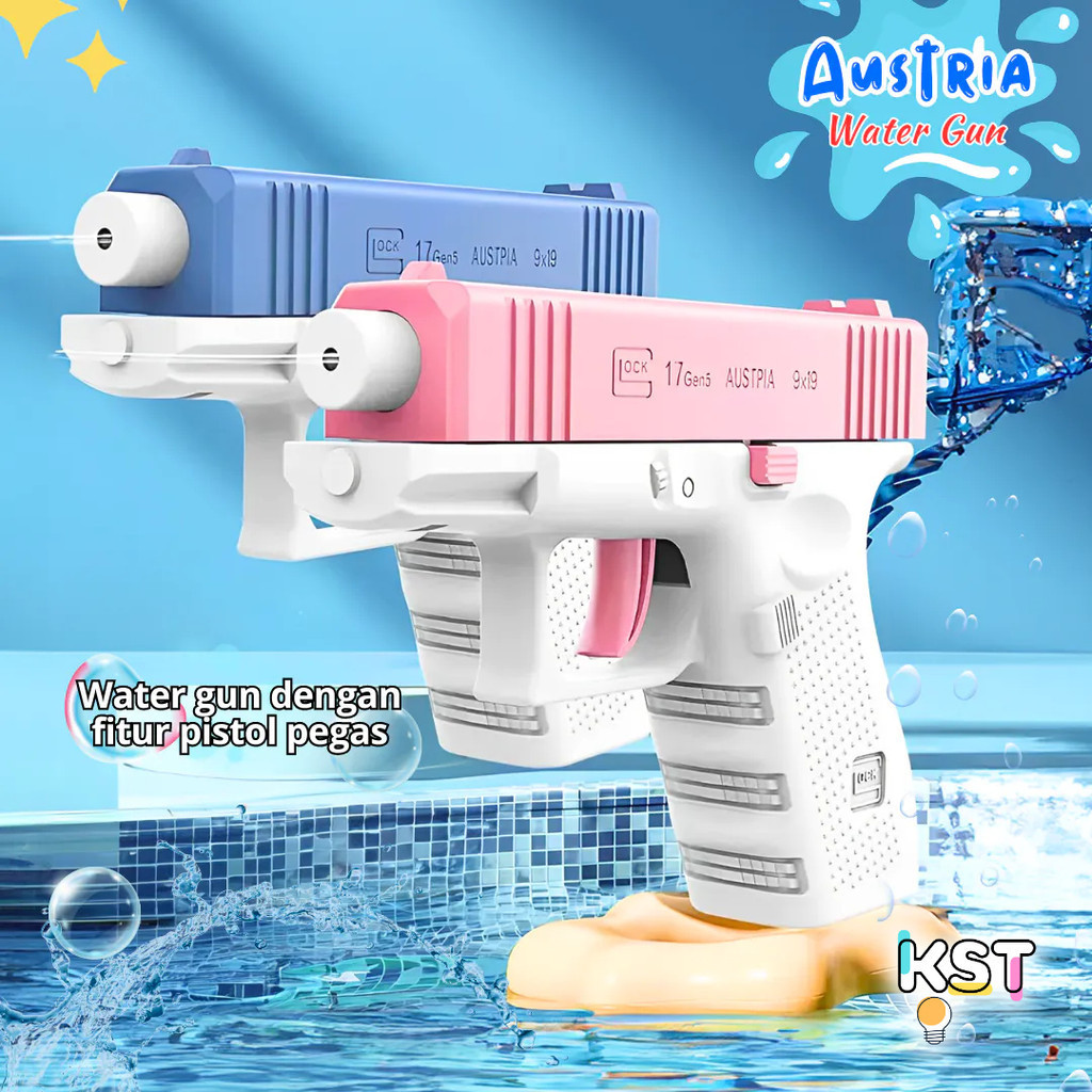 Jual [KST] Tembakan Air Kokang | Mainan Pistol Air Anak Laki Laki | Mainan Tembak Tembakan Air ...
