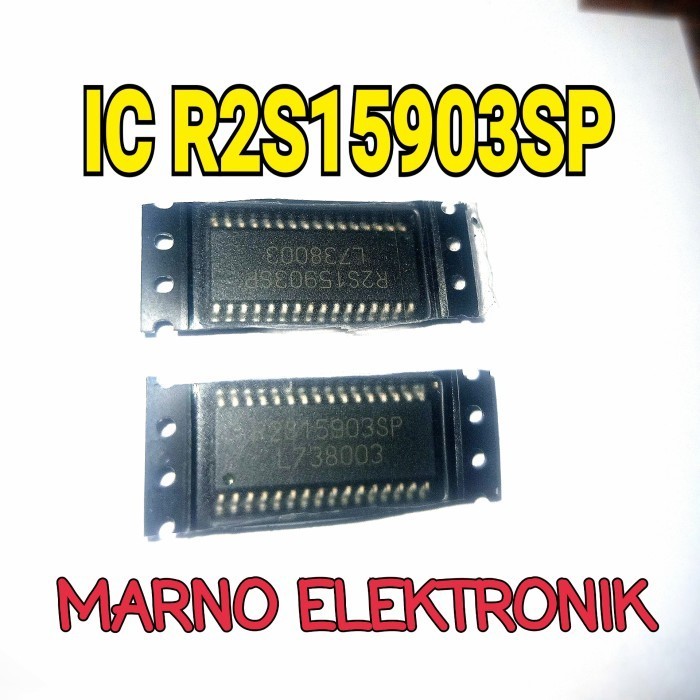 Jual IC R2S15903SP IC TV TABUNG CRT SHARP IC TONE CONTROL R2S15903 ...