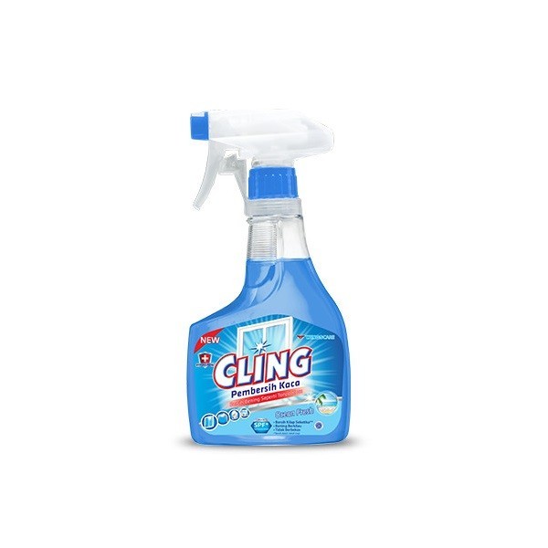 Jual CLING GLASS CLEANER OCEAN PUMP 440 ML | Shopee Indonesia