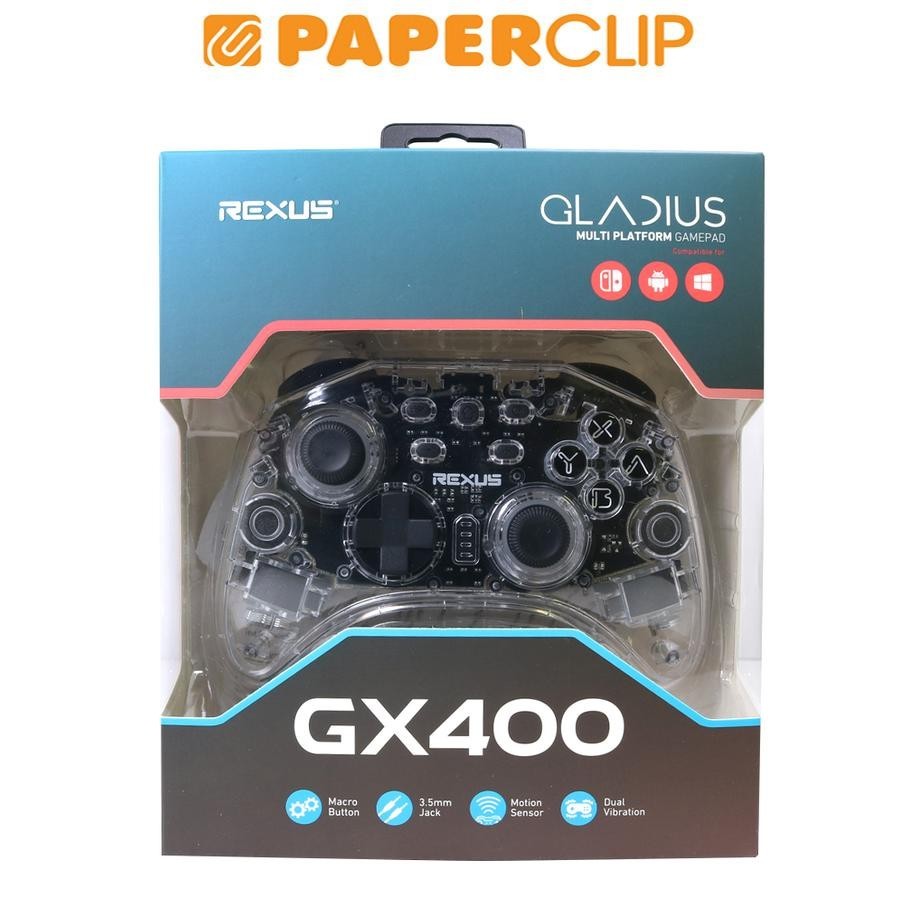 Jual GAMEPAD BLUETOOTH REXUS GLADIUS GX400 | Shopee Indonesia