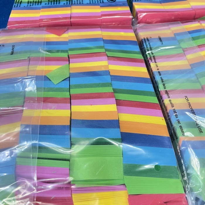 Jual Confetti Paper Mix 1Kg Flameproof 42-965 | Shopee Indonesia