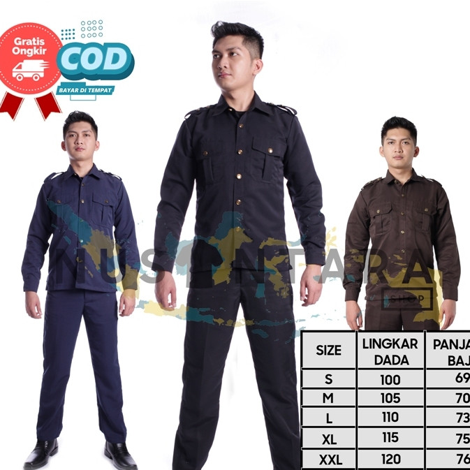 Jual Seragam Satpam 2024 Terlengkap & Harga Terbaru Juni 2026 | Shopee ...