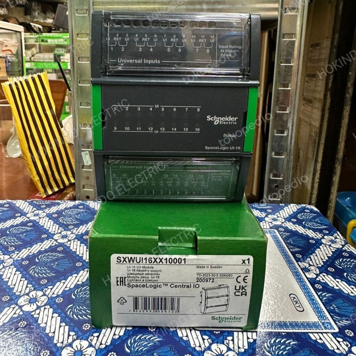 Jual SCHNEIDER SPACELOGIC UI-16 I/O MODULE UNIVERSAL / SCHNEIDER ...