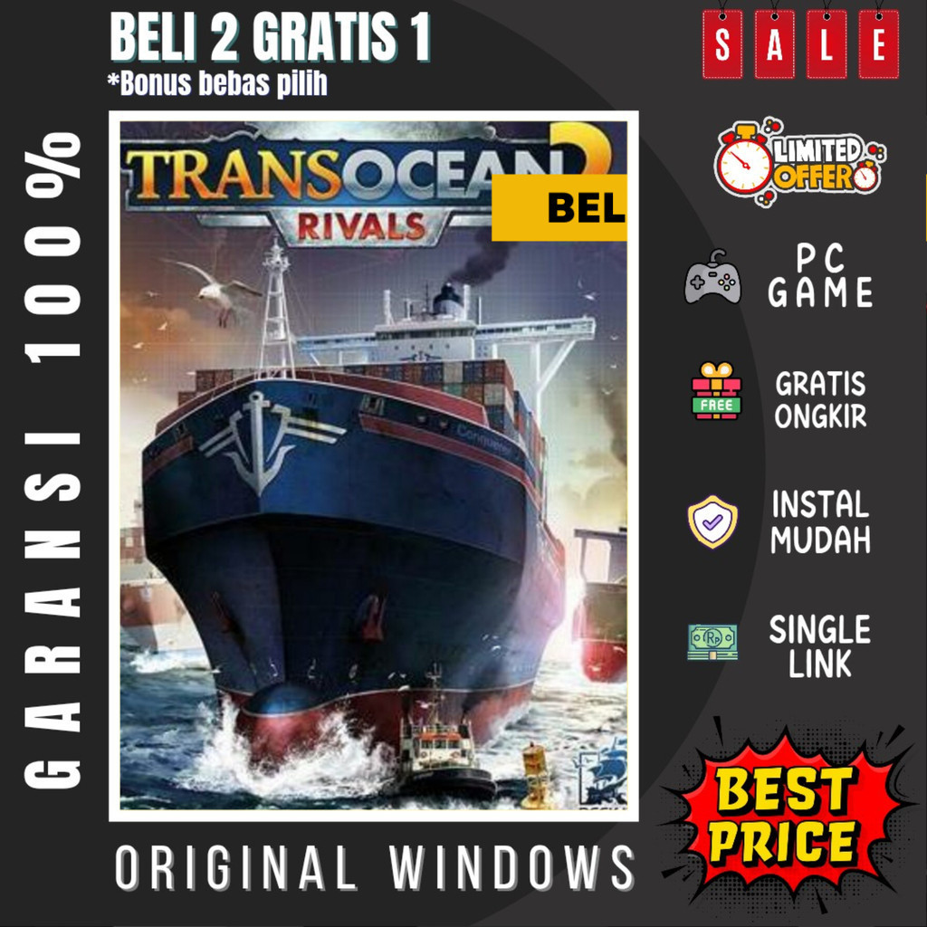 Jual TRANSOCEAN 2 RIVALS - GAME PC - GAME LAPTOP - PC GAMES - BELI 2 ...