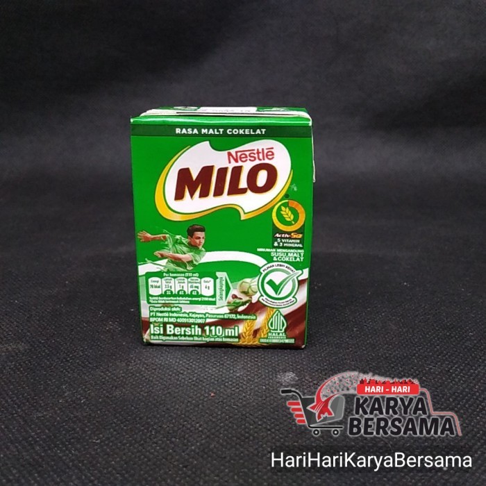 Jual MINUMAN NESTLE MILO ACTIV-GO UHT 110ML | Shopee Indonesia