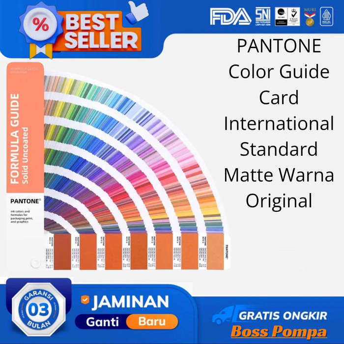 Jual PANTONE Color Guide Card International Standard Matte Warna ...