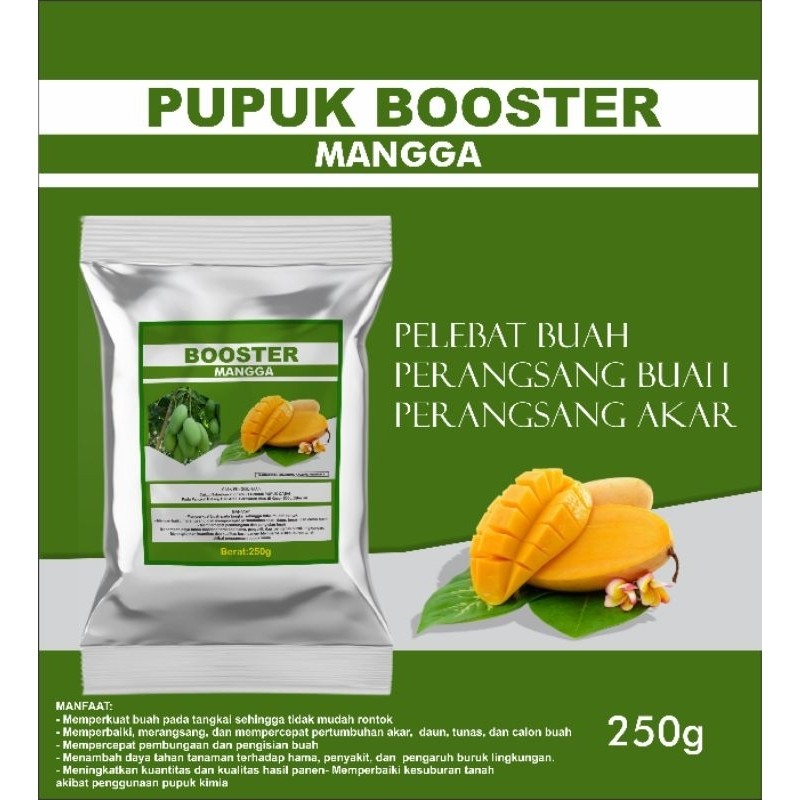 Jual pupuk booster mangga 250gram | Shopee Indonesia