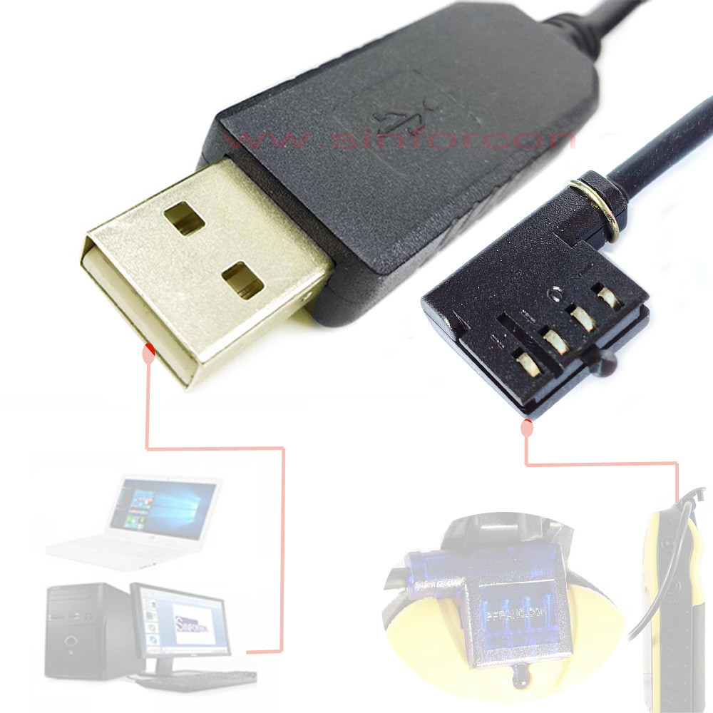 Jual USB to Eplug for Old Garmin Etrex H GPS Upgrade Cable Google Map ...