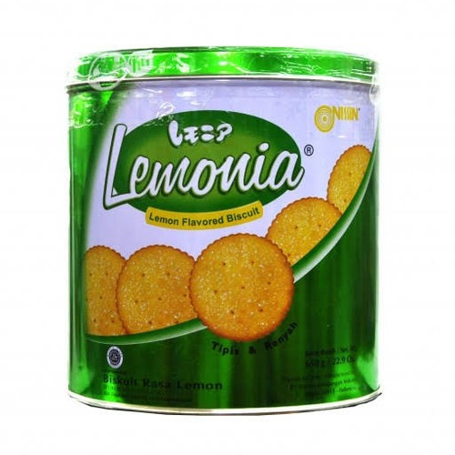 Jual NISSIN LEMONIA COOKIES TIN 650GR | Shopee Indonesia