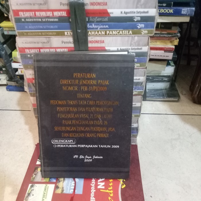 Jual ORI BUKU PEDOMAN PEMOTONGAN PPH PASAL 21 DAN/ATAU PPH PASAL 26 ...