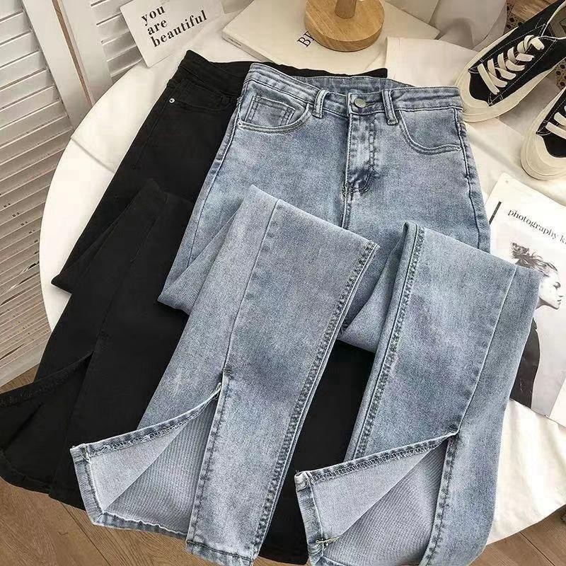 Jual Celana Jeans Panjang Wanita HighWaist CutBray Stretch | Shopee Indonesia