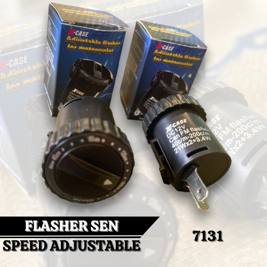 Jual Flasher Sen Motor Adjustable Stelan Control Cepat Lambat Kedip Sen ...